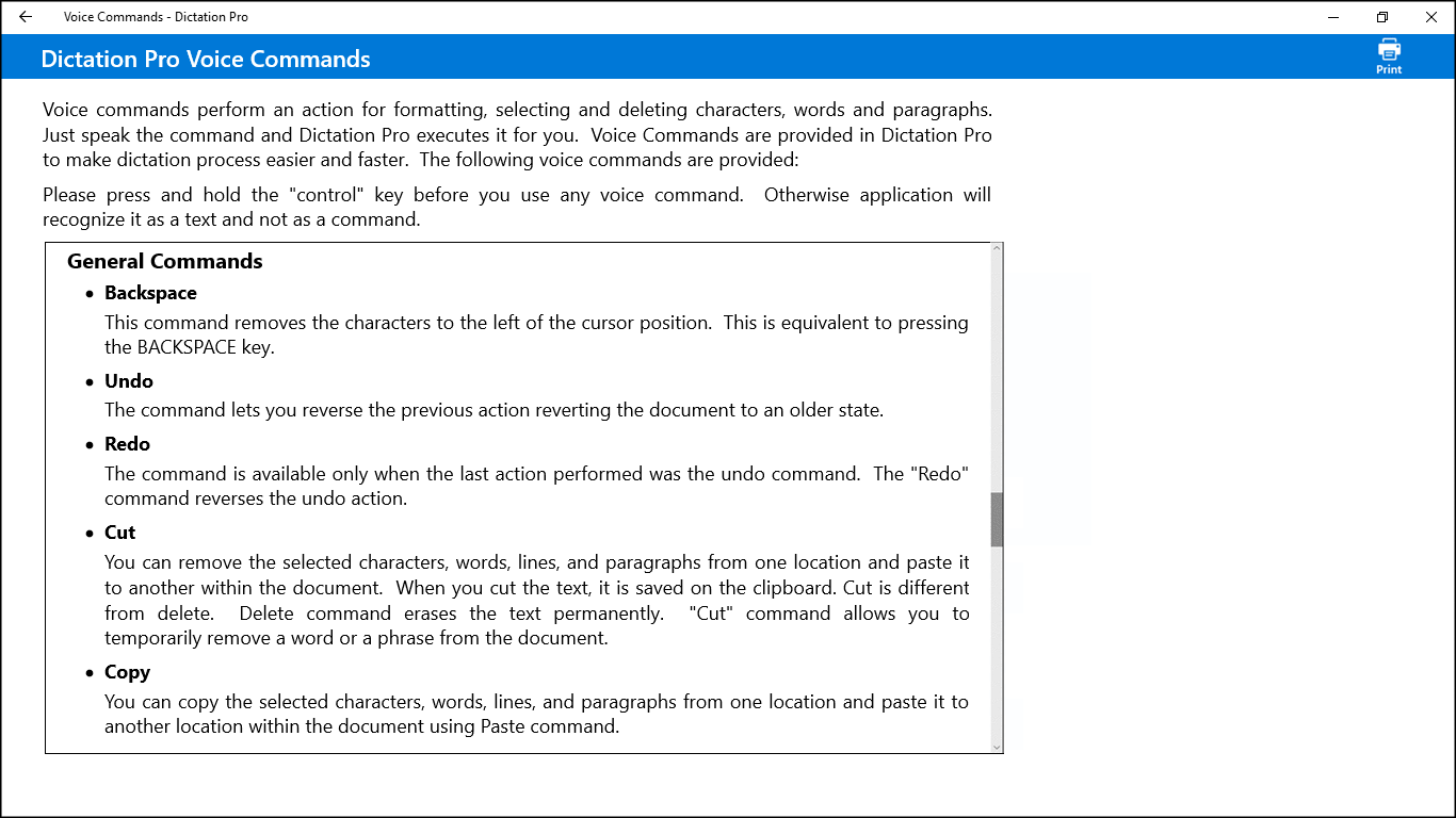 Speech Recognition Software -Dictation Pro