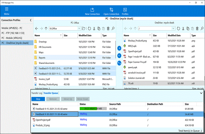 FTP Manager Pro - Advanced FTP for Secure File Transfer